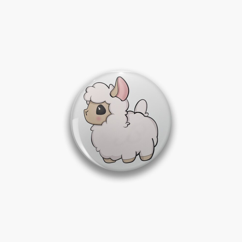 "Chibi Alpaca" Sticker for Sale by WindUpPanda | Redbubble