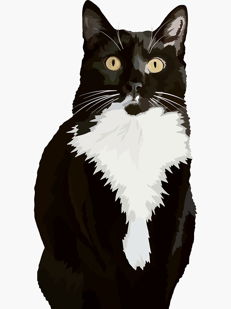 "Theo" Sticker by KatsDogs | Redbubble