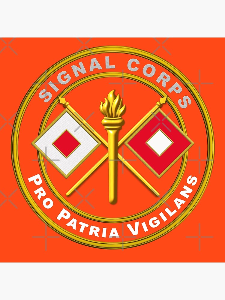 "Signal Corps " Poster for Sale by SoldierAlways | Redbubble