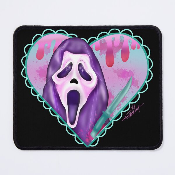 Mauspad for Sale mit "Kawaii Ghostface" von CraftKrazie | Redbubble
