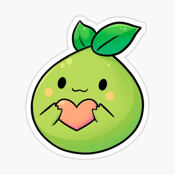 "heartsy Mokoko" Sticker for Sale by GwiYeoWeo | Redbubble