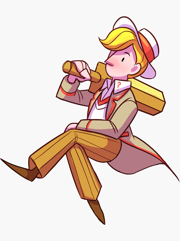 "Fifth Doctor" Sticker for Sale by georgiacooked | Redbubble