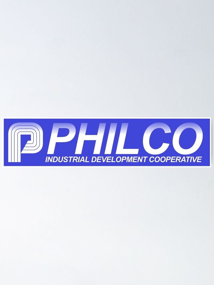 "Philco Logo" Poster by LaSein | Redbubble