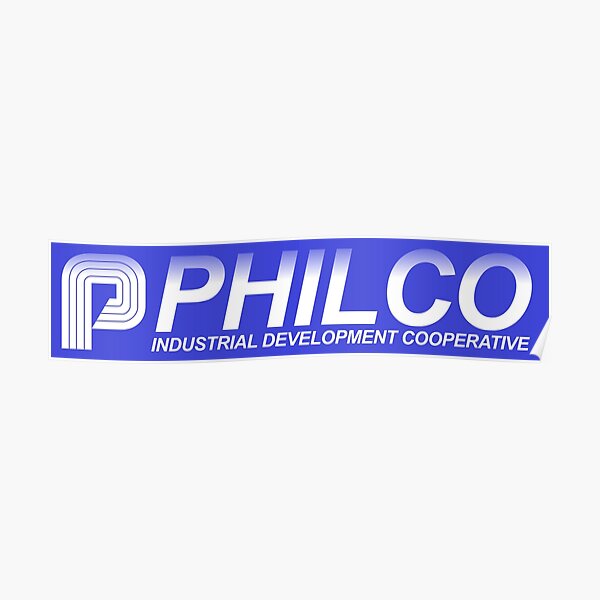 "Philco Logo" Poster by LaSein | Redbubble
