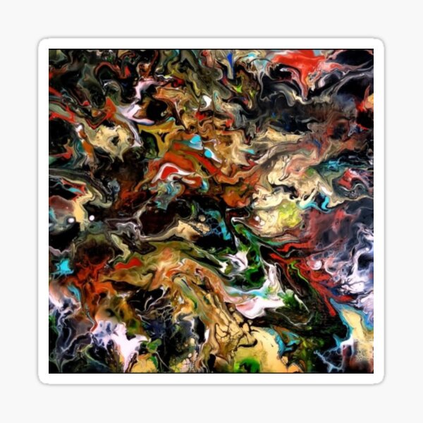 " unique patterns" Sticker by Hydarandoka | Redbubble