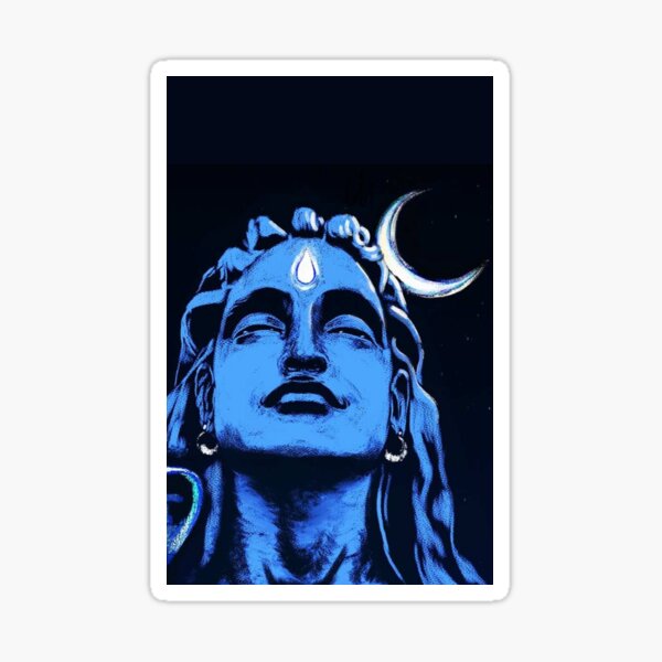 "Bholenath" Sticker by AryanSaindu | Redbubble