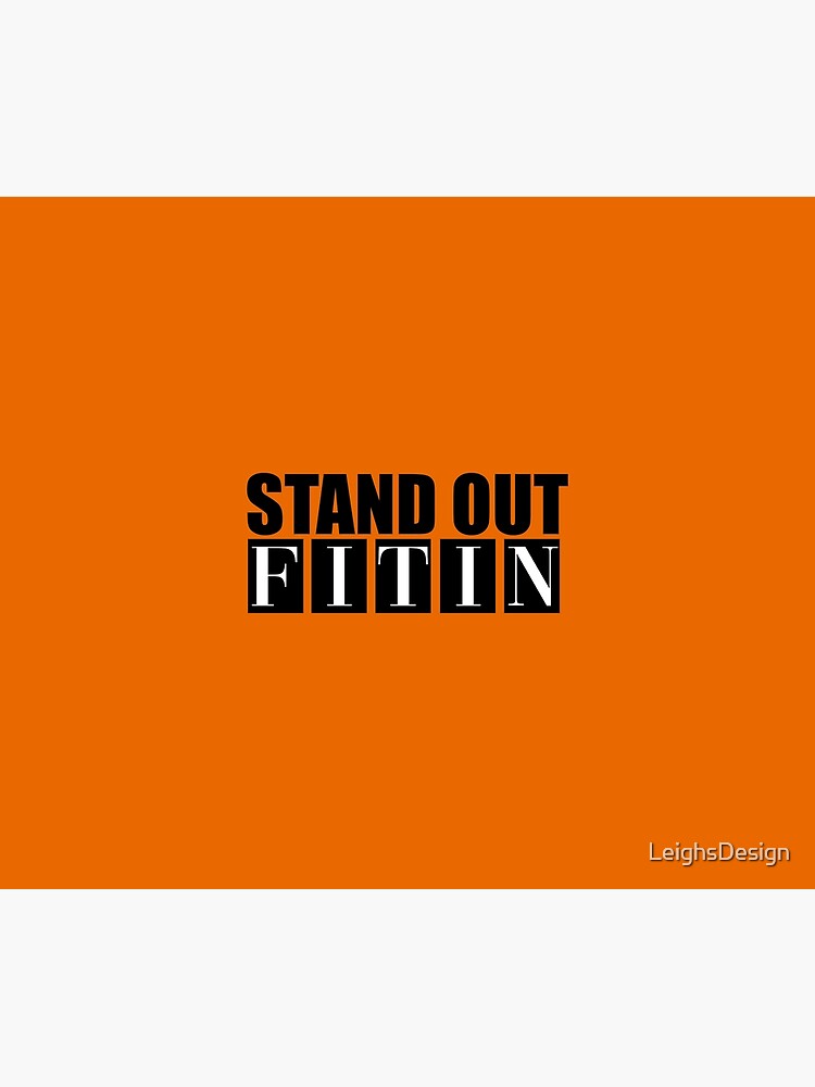 "Stand out fit in- one ok rock" Poster for Sale by LeighsDesign | Redbubble