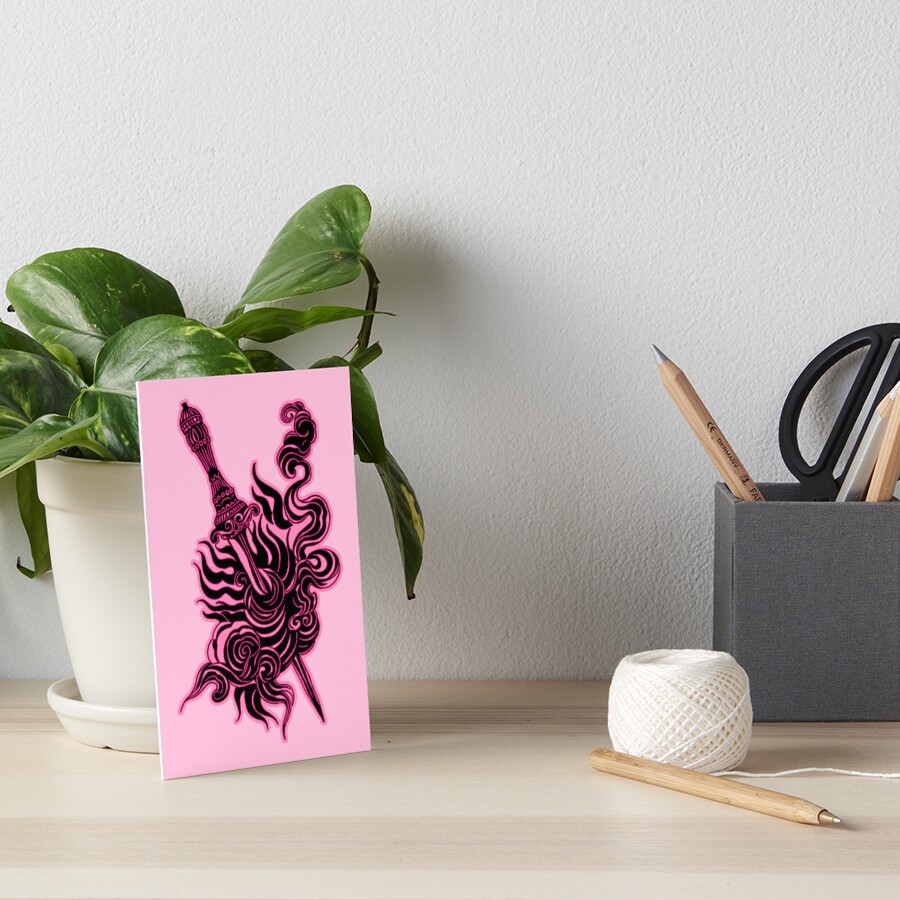 "ACOTAR Cover Art Book 3 Sword" Poster for Sale by baranskini | Redbubble