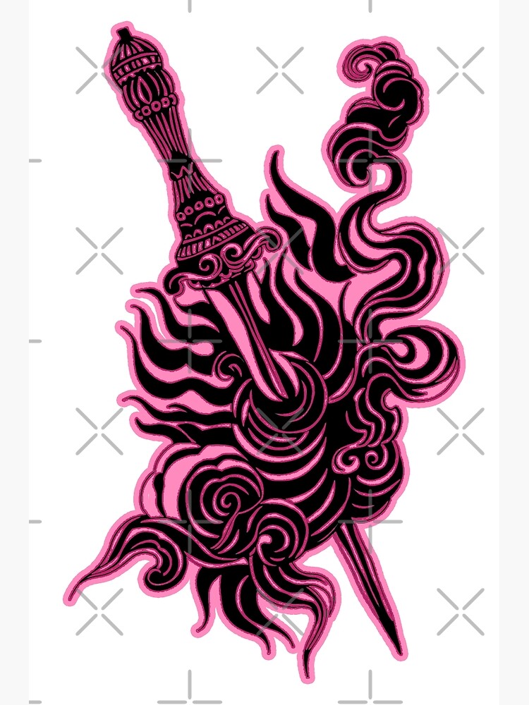 "ACOTAR Cover Art Book 3 Sword" Poster for Sale by baranskini | Redbubble