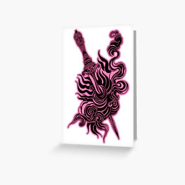 "ACOTAR Cover Art Book 3 Sword" Greeting Card by baranskini | Redbubble