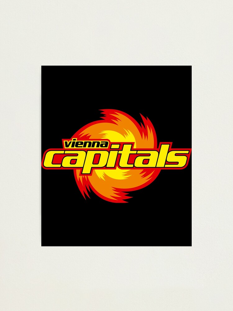 "Vienna Capitals logo" Photographic Print for Sale by Cooperchloth ...