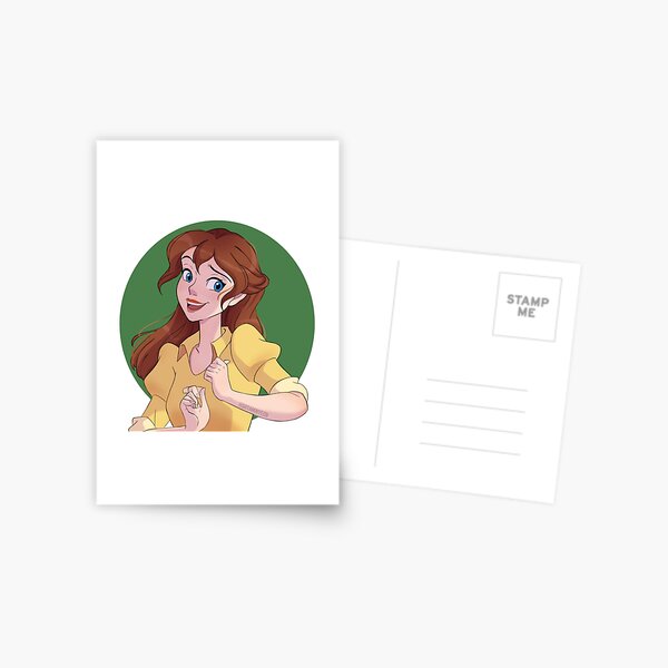 "Jane (Tarzan)" Postcard by SrtaMinYeon | Redbubble