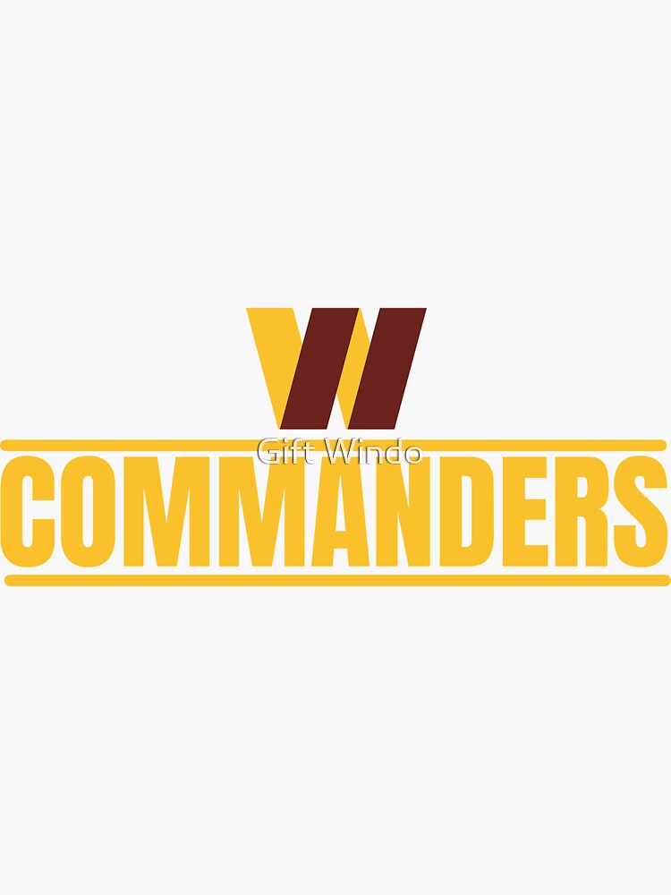 "Washington Commanders Football Team" Sticker by Your-beauty | Redbubble