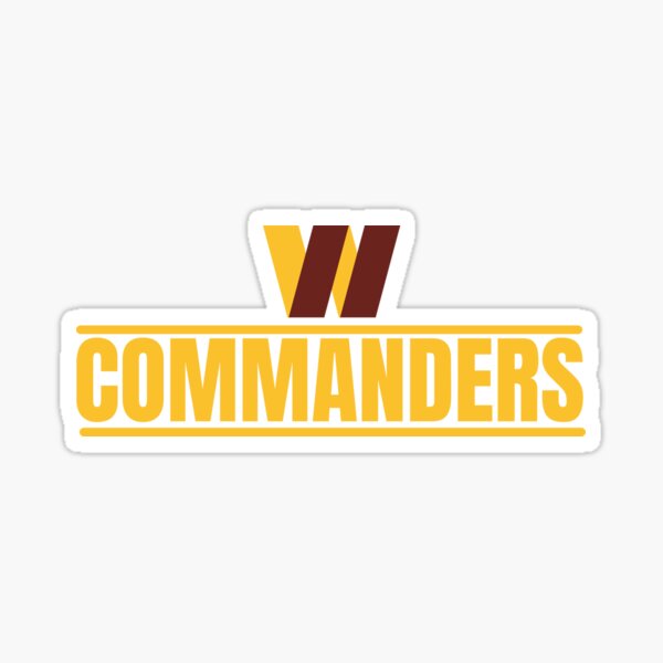 "Washington Commanders Football Team" Sticker by Your-beauty | Redbubble