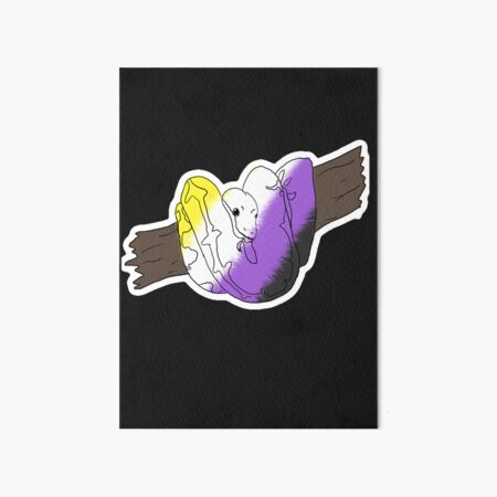 " Non-binary snake tree" Art Board Print by Bubble-emCreate | Redbubble