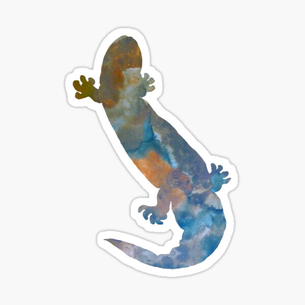"Hellbender" Sticker by BittenByErmines | Redbubble