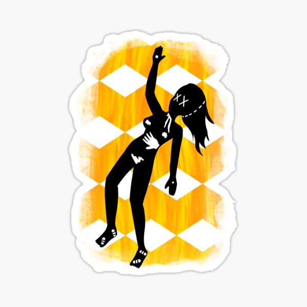 "Brimstone" Sticker by Kat-Sunflower | Redbubble