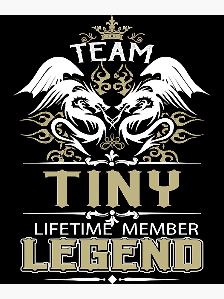 Póster «Camiseta con el nombre de Tiny - Camiseta con el nombre de la ...