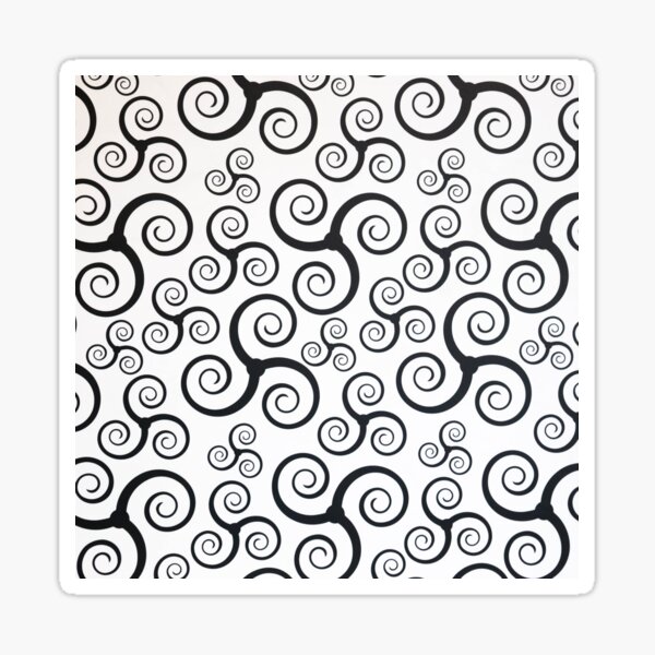 "unique patterns" Sticker for Sale by Hydarandoka | Redbubble