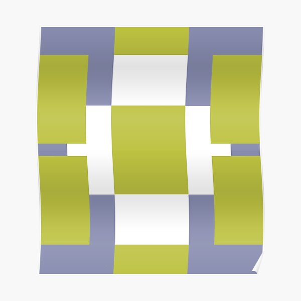 "Aesthetics rectangle " Poster for Sale by me-fe | Redbubble