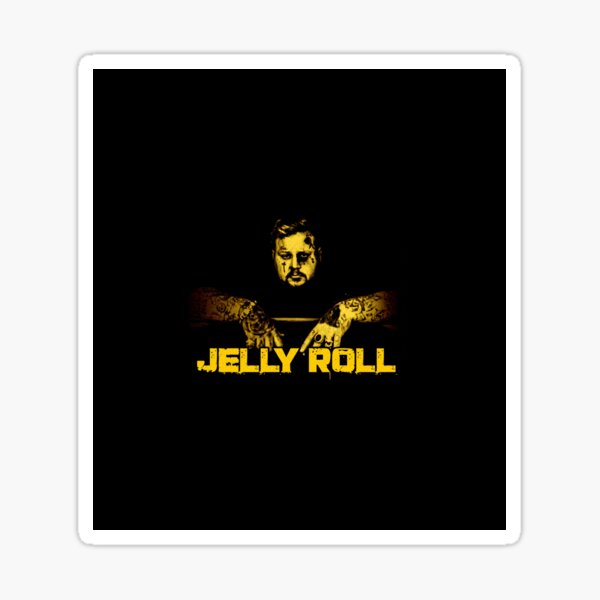 "Jelly Roll" Sticker for Sale by gionoArt | Redbubble
