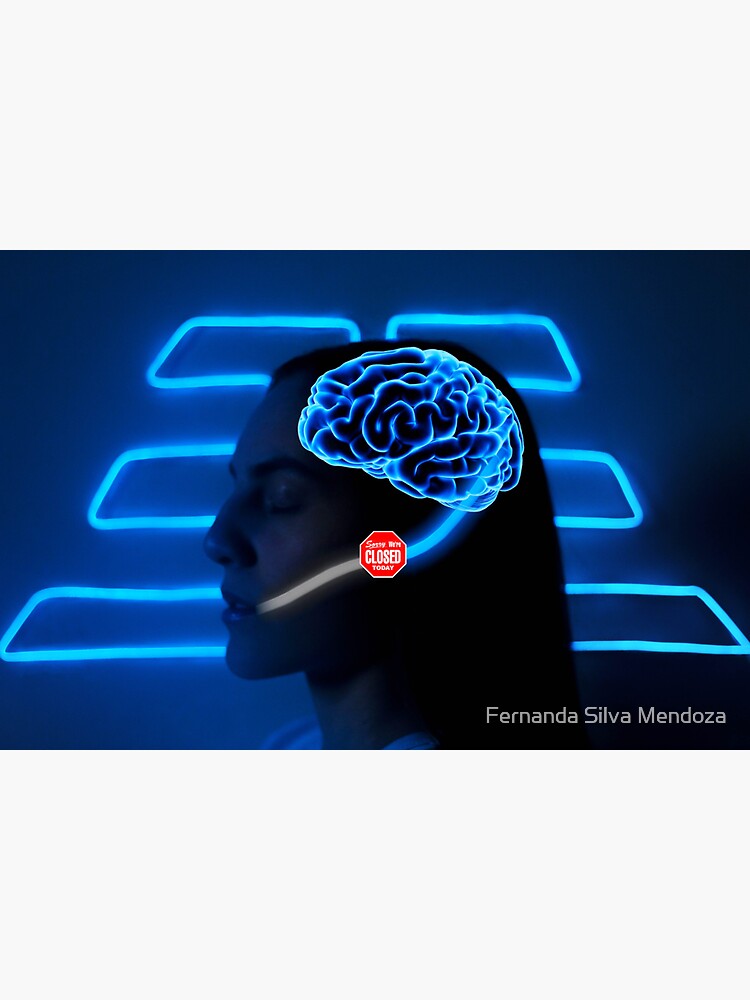 "Stuck Words" Sticker by FernandaSilva | Redbubble