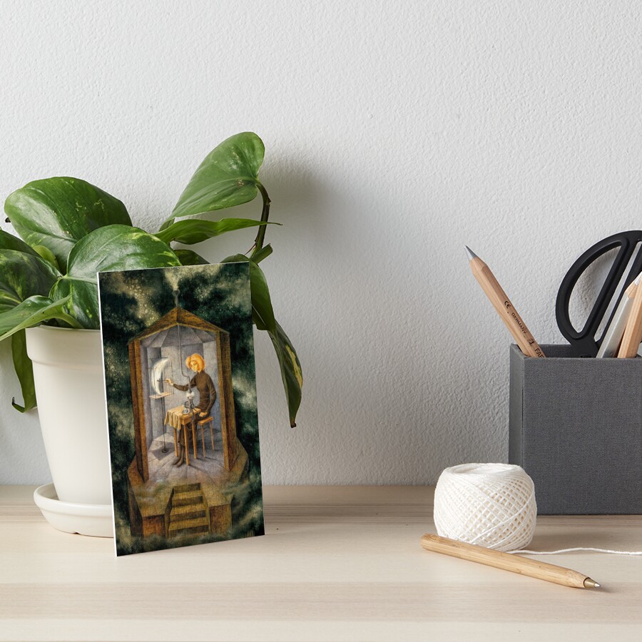 "Remedios Varo | Celestial Pablum (Papilla Estelar) | " Art Board Print ...