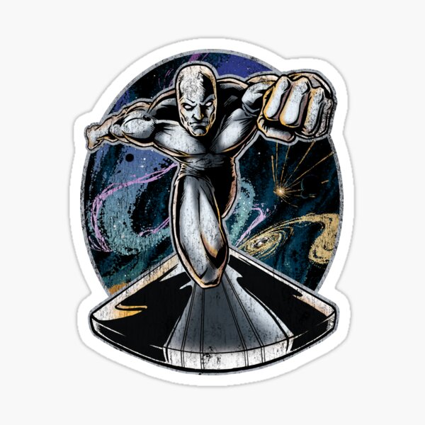 "Silver Surfer Heroes" Sticker by Afoundaresf | Redbubble