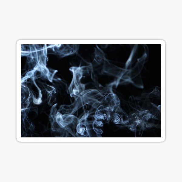 "Cigarette smoke" Sticker by fourretout | Redbubble