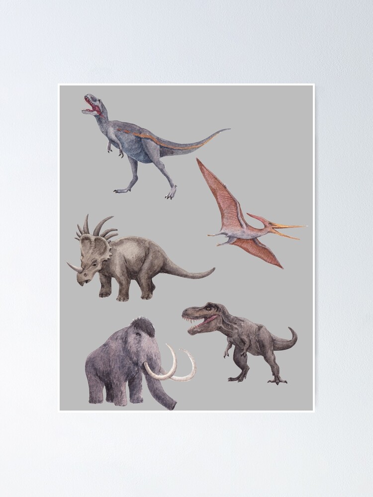 "Trex Pack Vintage" Poster for Sale by greatteesdesign | Redbubble