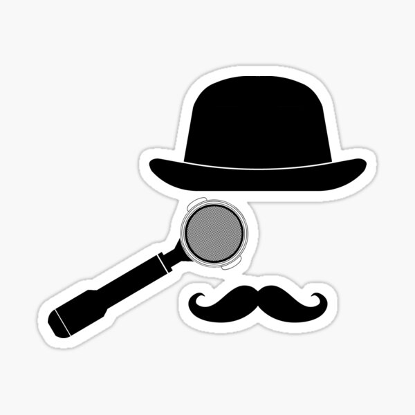"Barista Monocle" Sticker by Barista | Redbubble