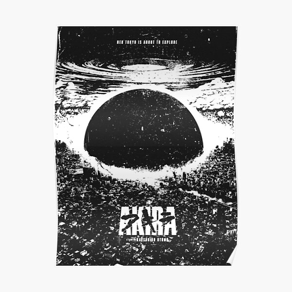 "Akira Explosion" Poster for Sale by WaifuPalace | Redbubble
