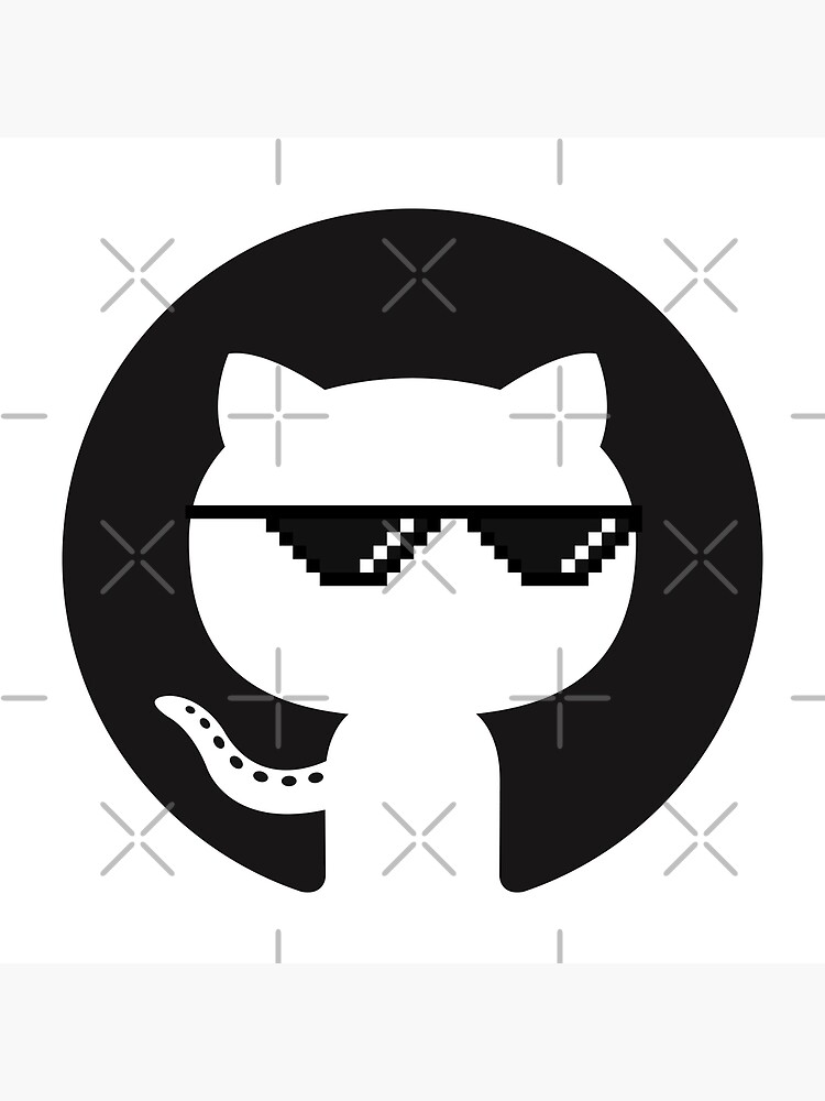 "Thug Programming Git hub" Poster for Sale by ArtsyBits | Redbubble