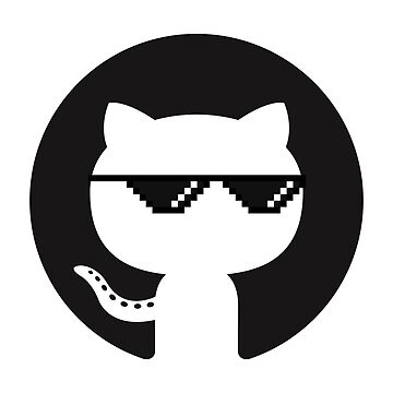 "Thug Programming Git hub" Sticker for Sale by ArtsyBits | Redbubble