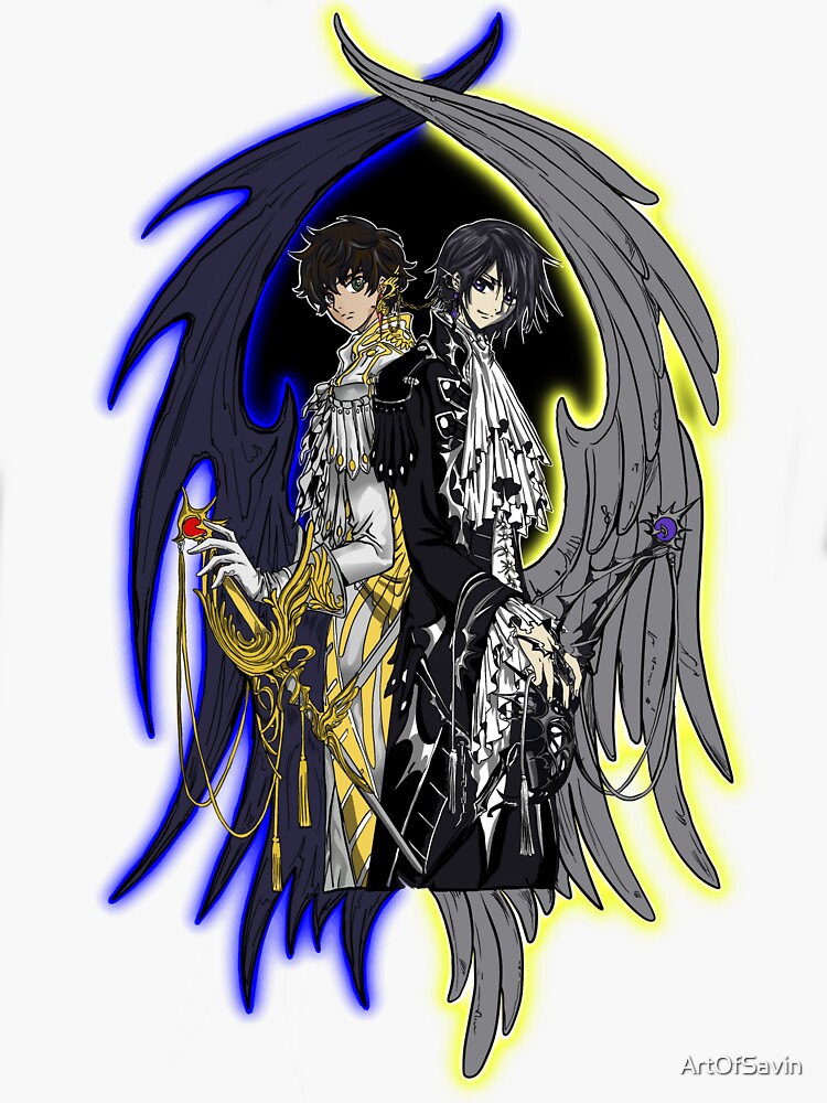 "Code Geass" Sticker for Sale by ArtOfSavin | Redbubble