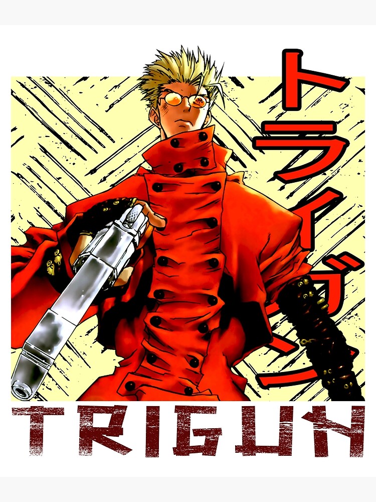 "Trigun" Poster for Sale by EmiliaXIV | Redbubble