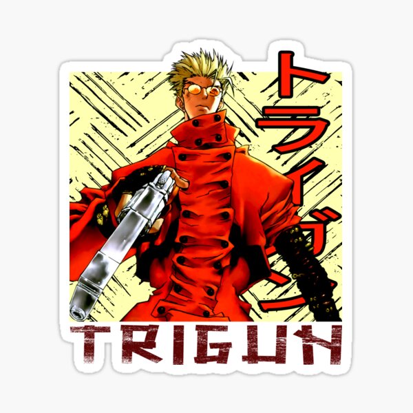 "Trigun" Sticker for Sale by EmiliaXIV | Redbubble