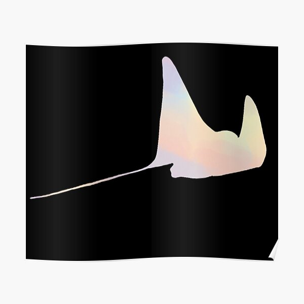 "aesthetic pastel stingray" Poster for Sale by jchun | Redbubble