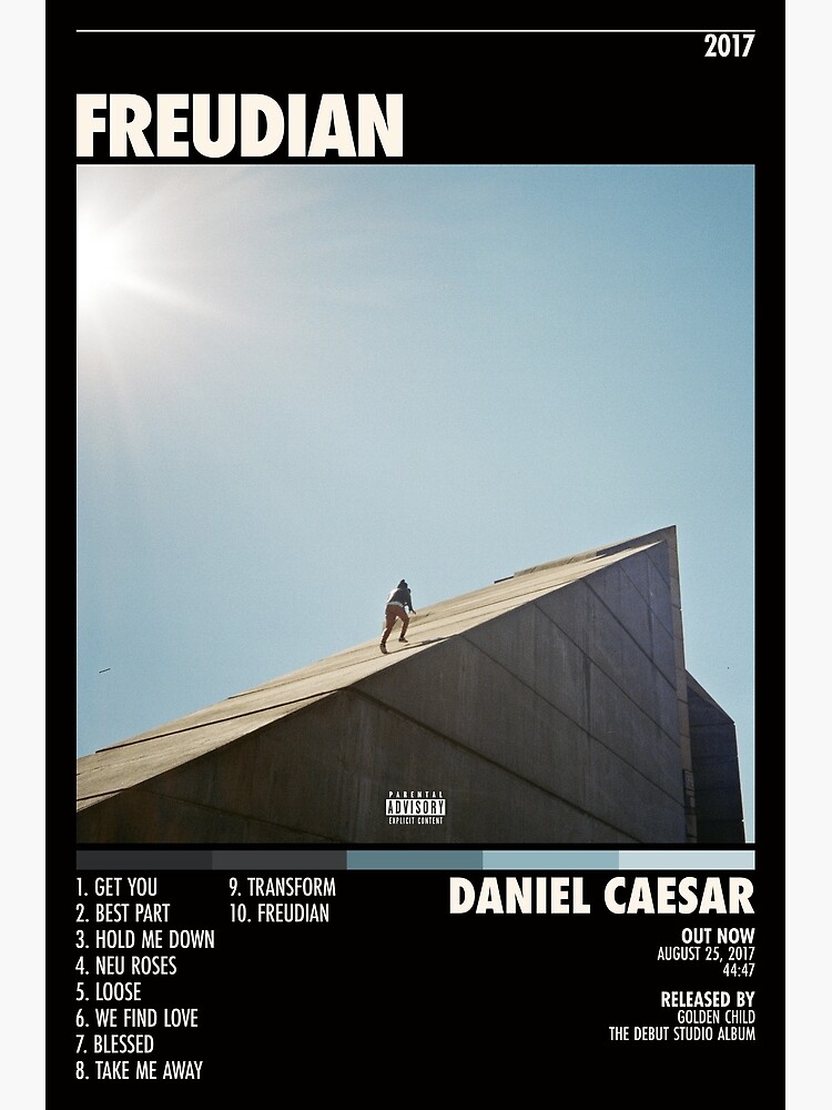Daniel Caesar Freudian Poster - Album Cover Poster - Poster Print ...