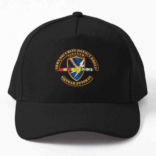 "Army - Army Security Agency Group w SVC Ribbons" Cap for Sale by ...