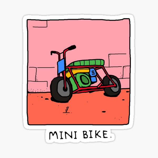 Mini Bike Stickers | Redbubble
