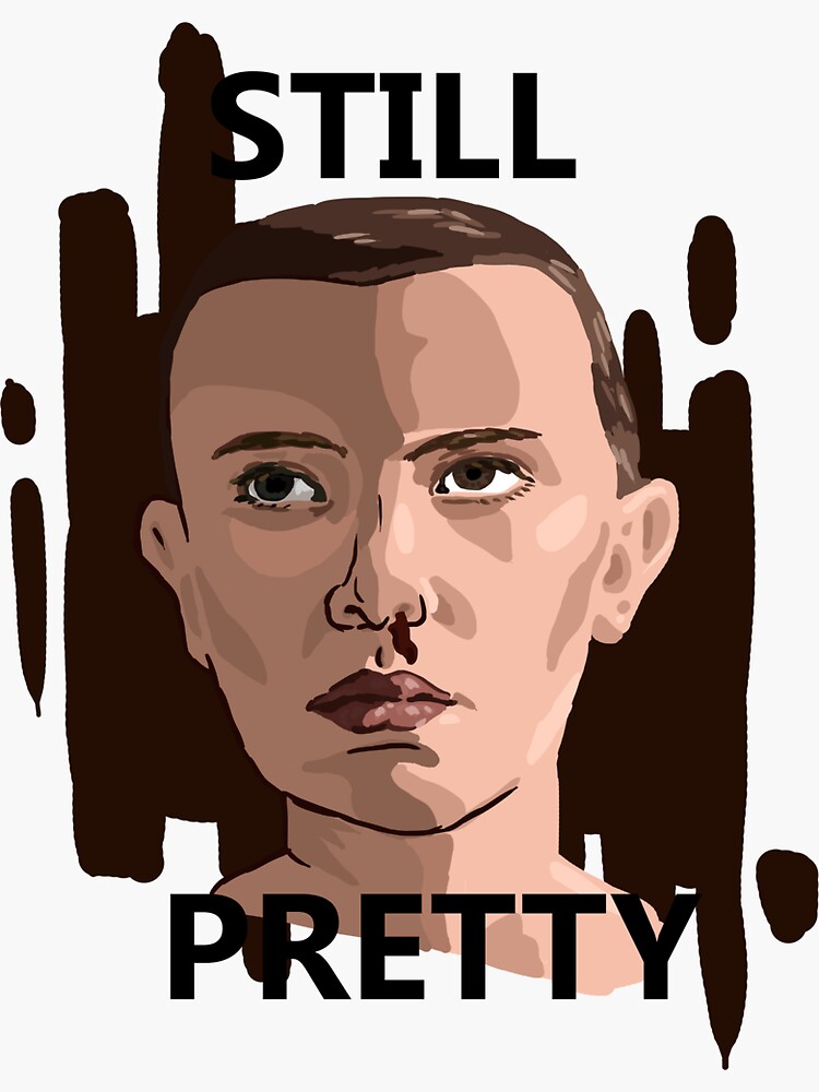 "Still Pretty" Sticker for Sale by PlatypusDoodles | Redbubble