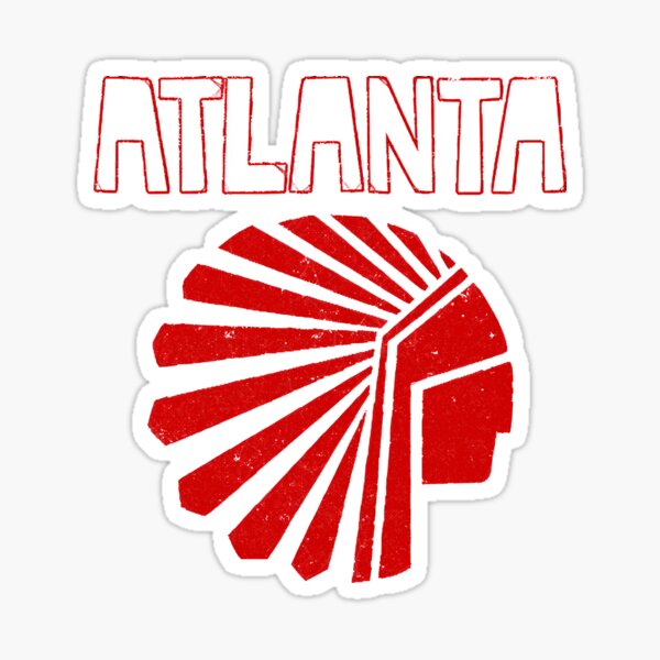 "DEFUNCT - ATLANTA CHIEFS SOCCER " Sticker by DVTkS | Redbubble