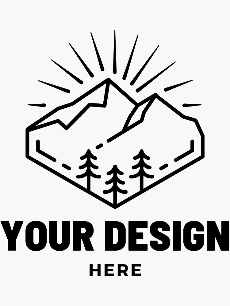 "Your Design Here" Sticker by abdulwaheed123 | Redbubble