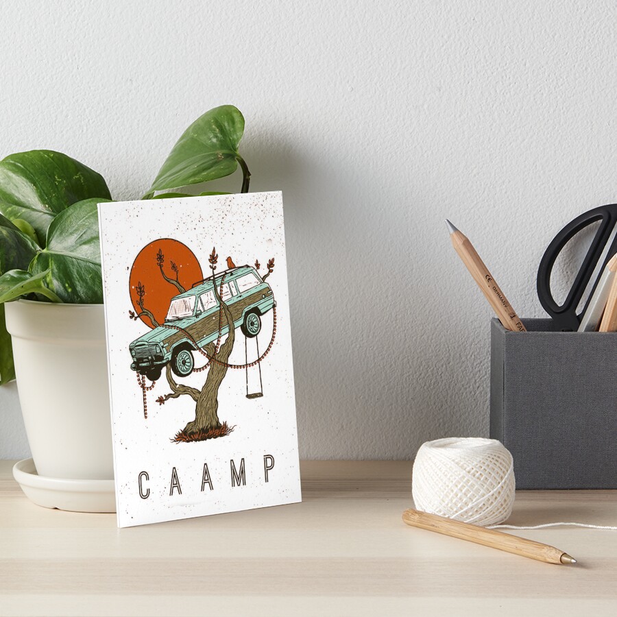 "Caamp Logo" Art Board Print by Naraya-co | Redbubble