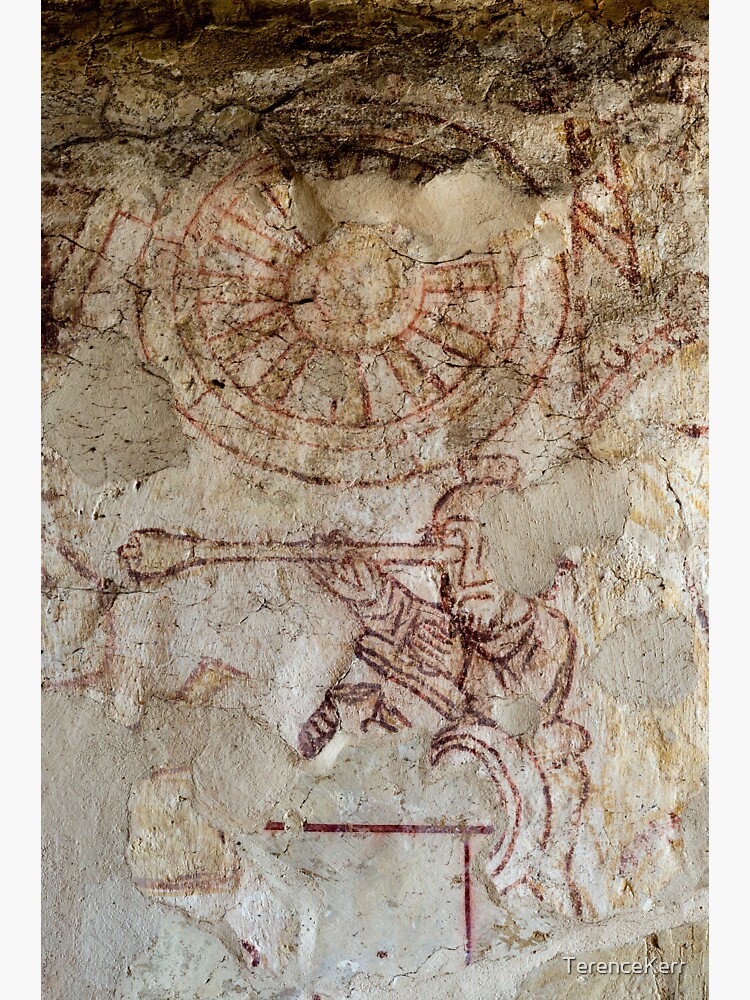 "Straight and true test by medieval Cotswold wheelwright" Sticker by ...