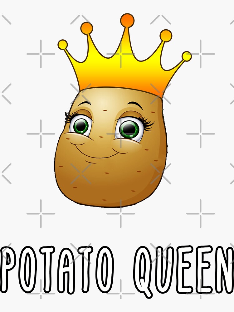 "Funny Potato Queen Gift for Wife, Girlfriend, Daughter, Bestfriend ...