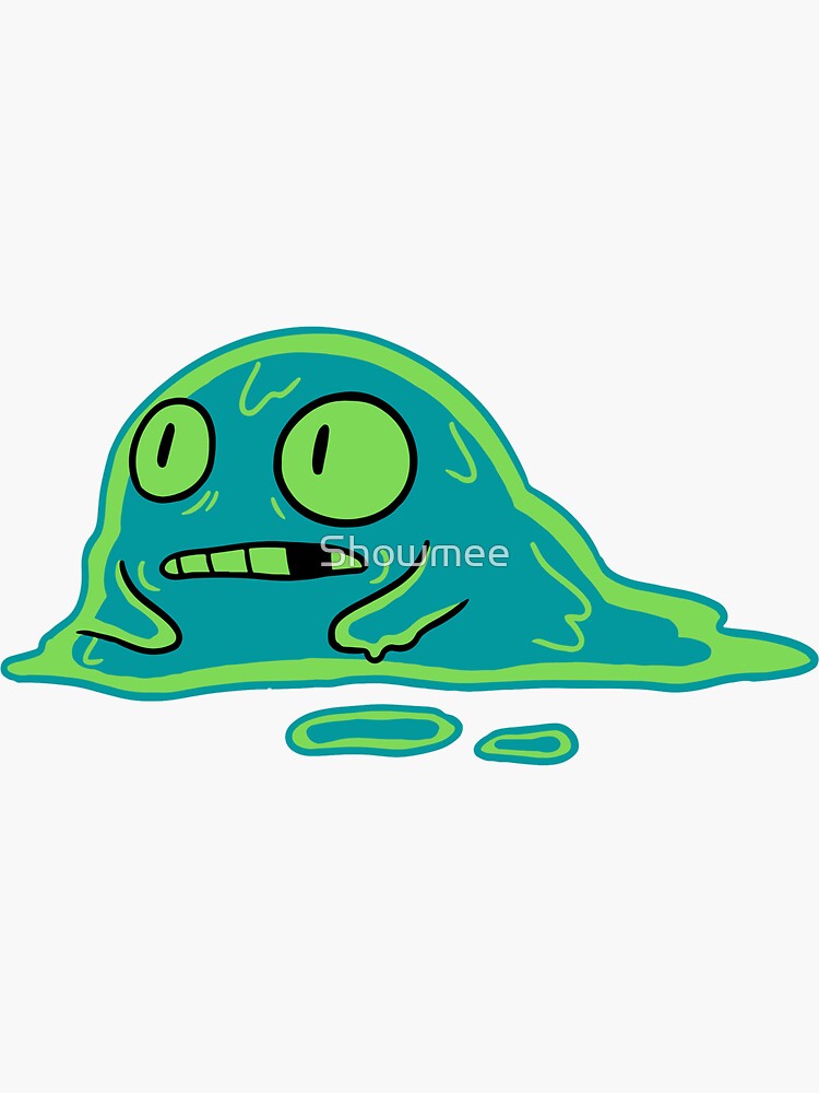 "Blue Amoeba" Sticker for Sale by Showmee | Redbubble