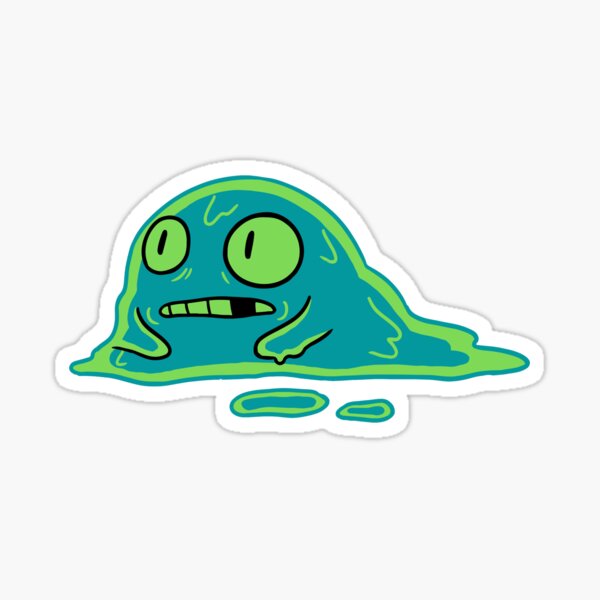 "Blue Amoeba" Sticker for Sale by Showmee | Redbubble
