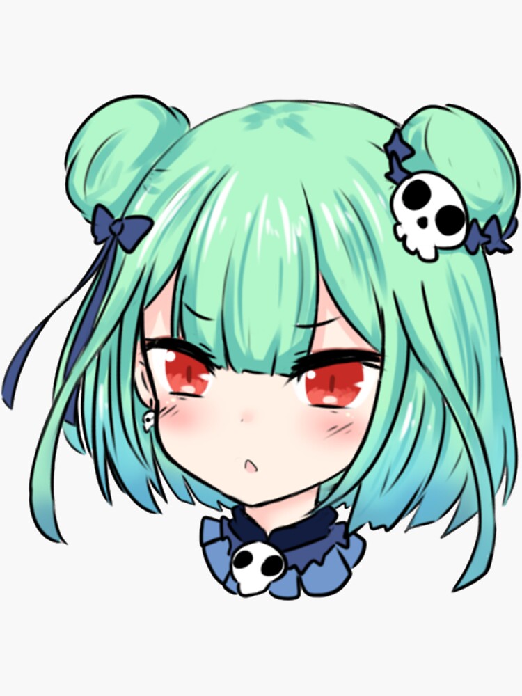 "Uruha Rushia " Sticker by SugarFree-NA | Redbubble